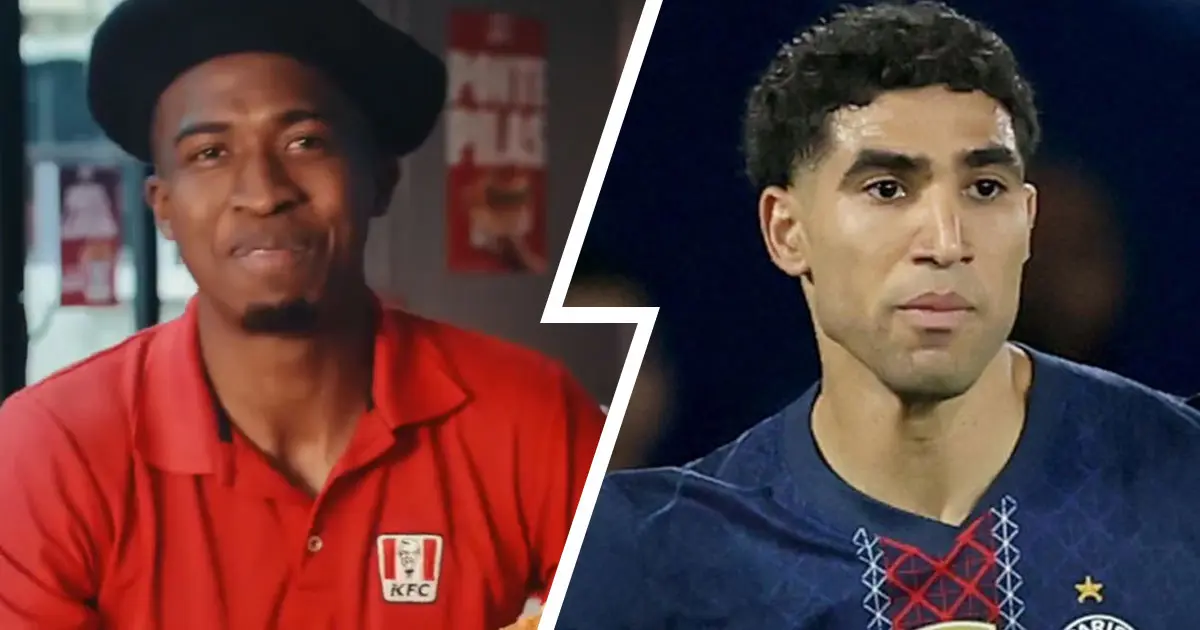 'Send me that bucket': Achraf Hakimi reacts to Willian Pacho's amusing ...