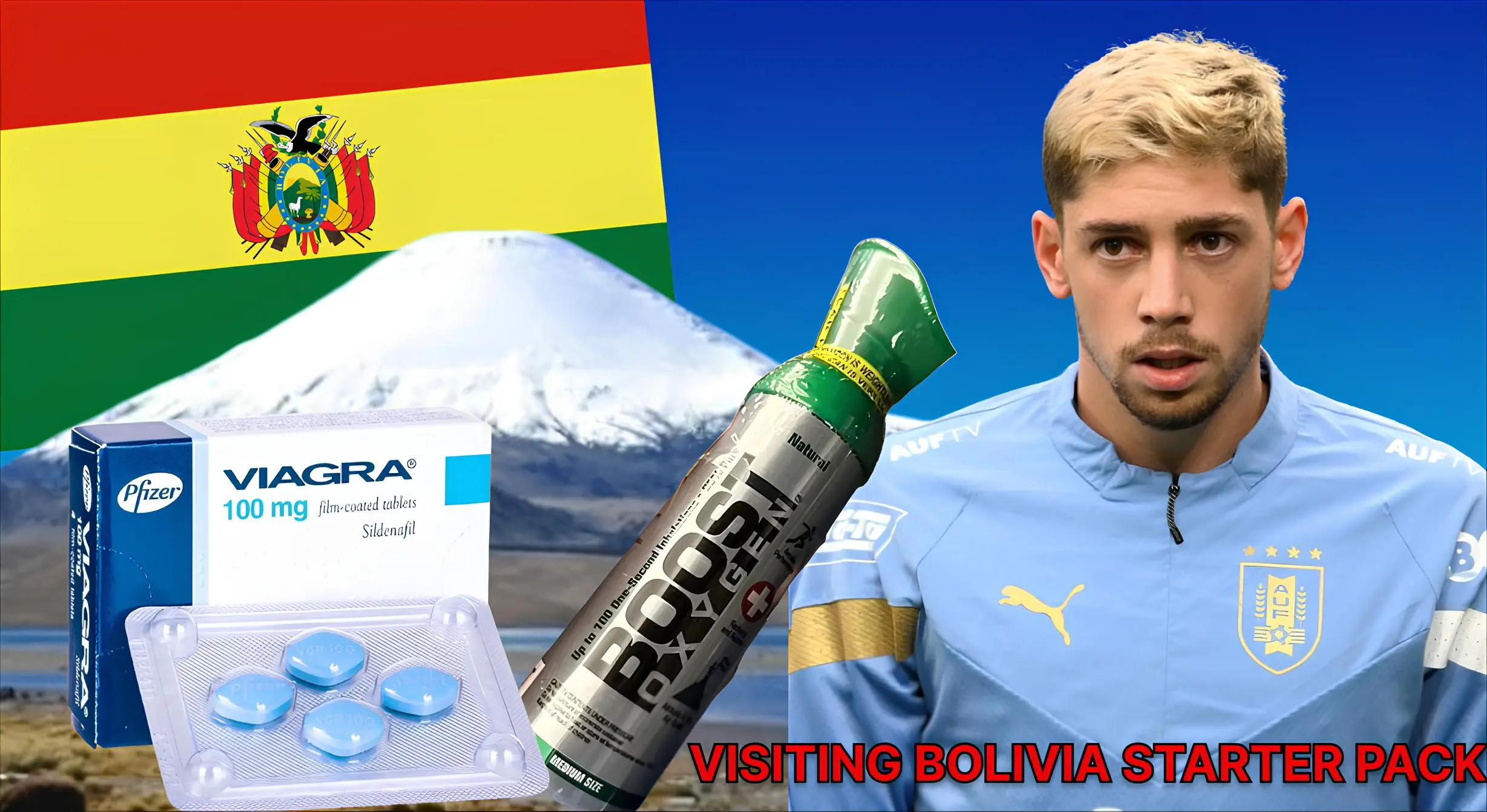 Fede Valverde might need a VIAGRA boost before facing Bolivia ...