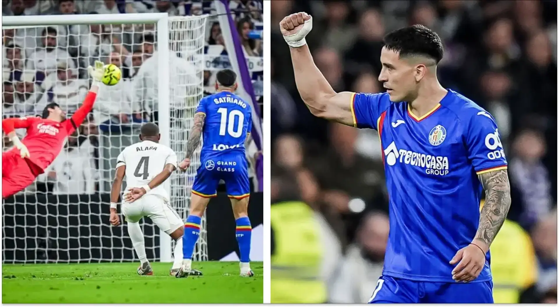 Martín Satriano sorprende a la afición del Real Madrid con un gol de ...