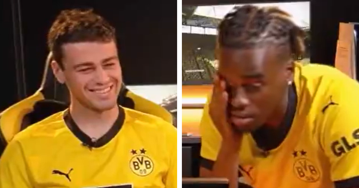 "Igitt, er ist hässlich": So hat Gio Reyna auf Jamie Bynoe-Gittens in ...