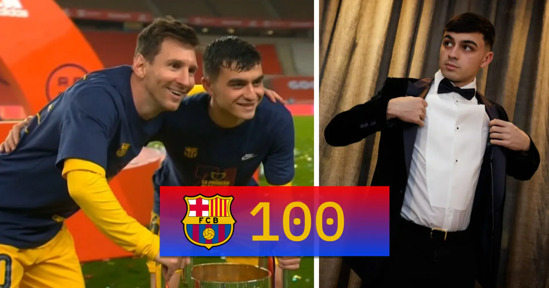 8 best pics as Pedri completes 100 games for Barcelona - Football ...