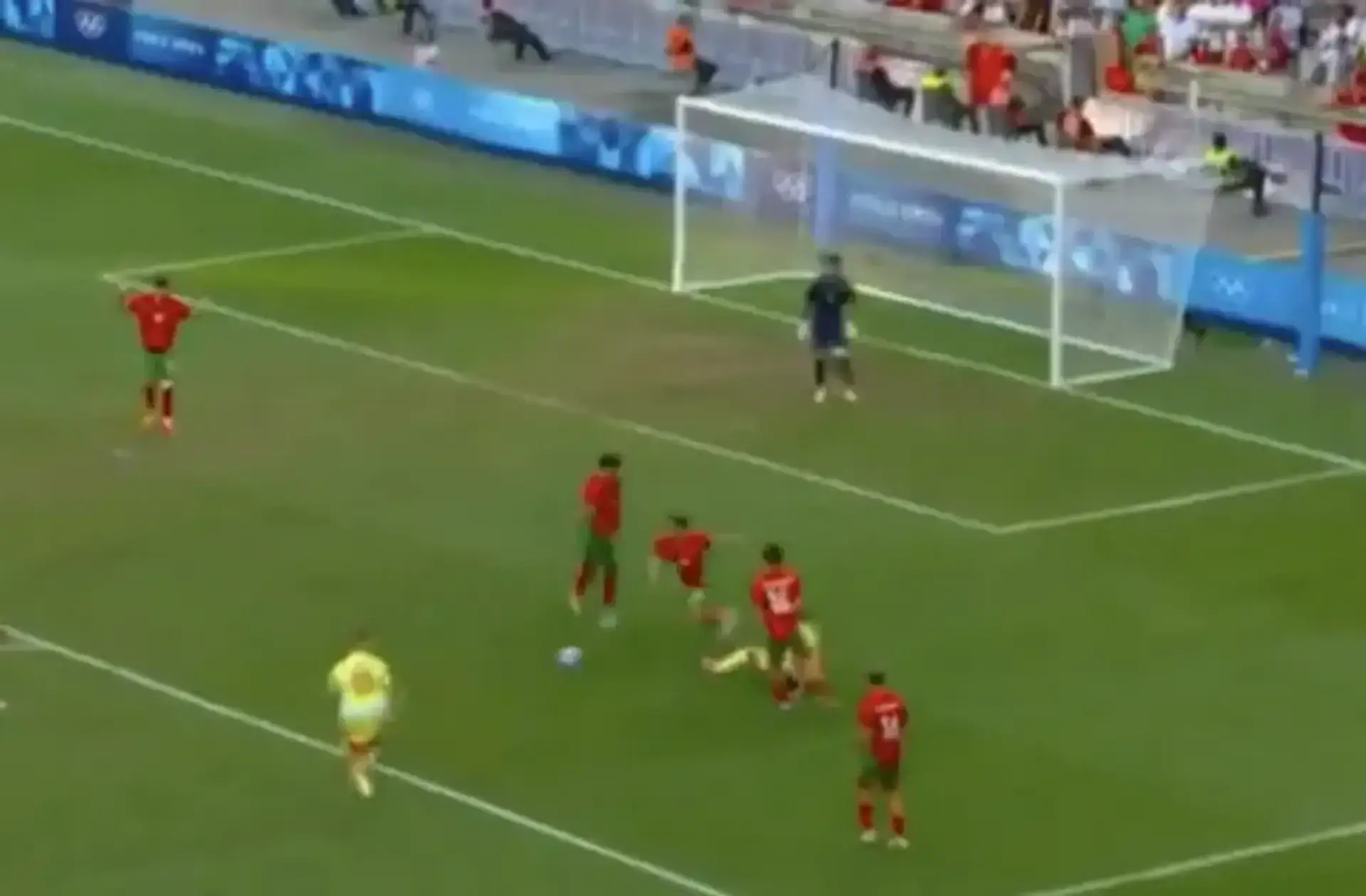 Fermín marca OTRO golazo en los Juegos Olímpicos y destroza el banderín ...