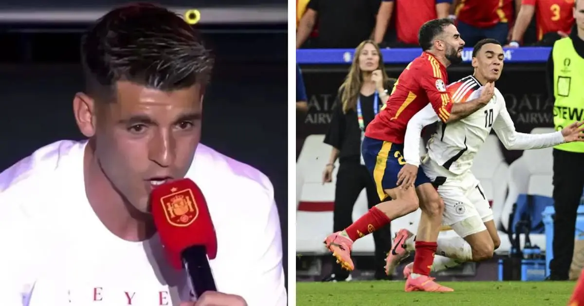 "Wo ist Musiala?": UEFA ermittelt gegen Alvaro Morata nach respektlosen ...