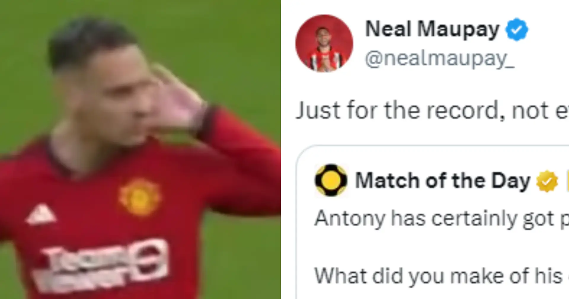 Chief Premier League s***houser Neal Maupay mocks Antony's Coventry ...