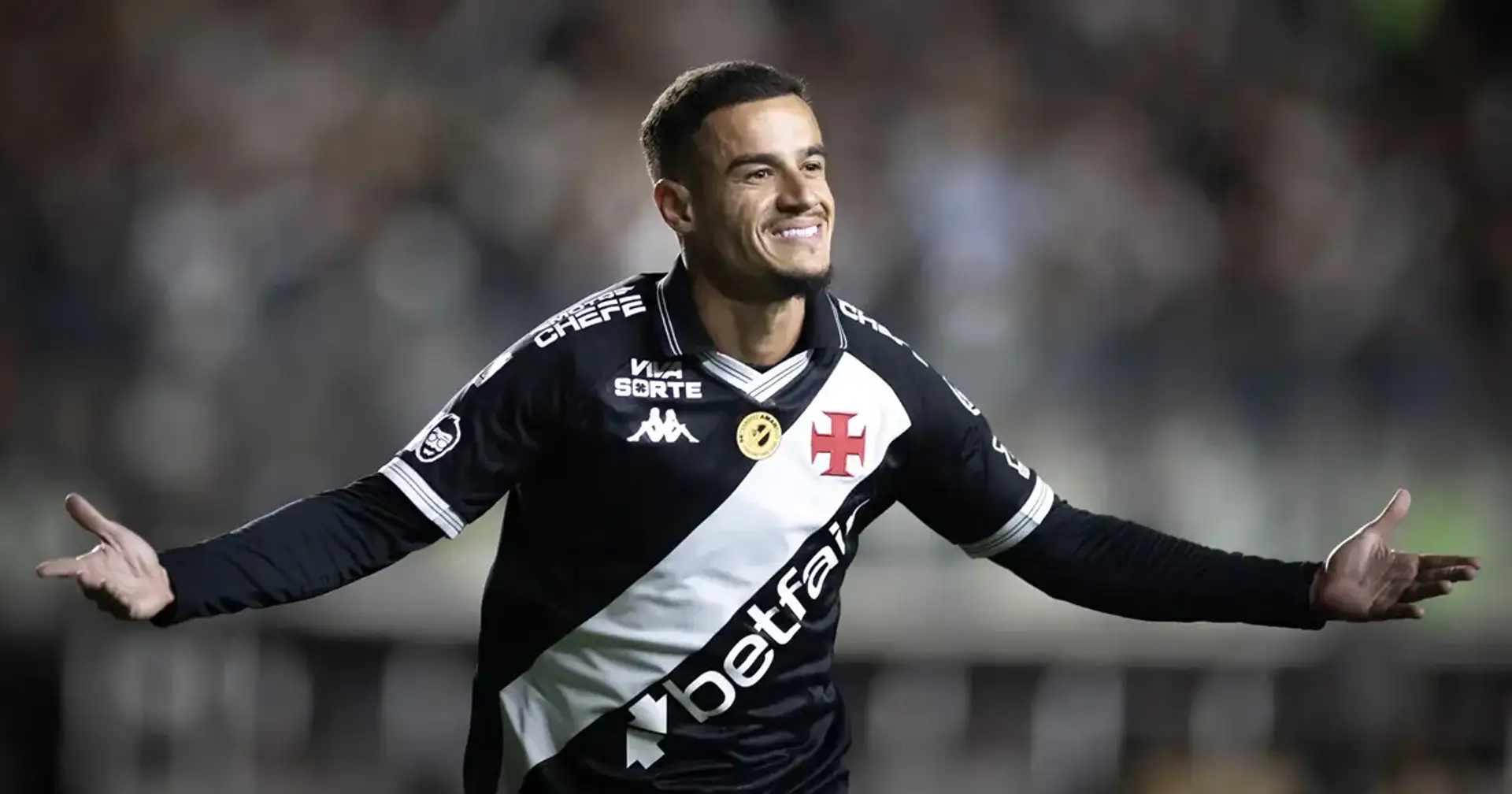 Philippe Coutinho set to leave Vasco da Gama, will become free agent ...