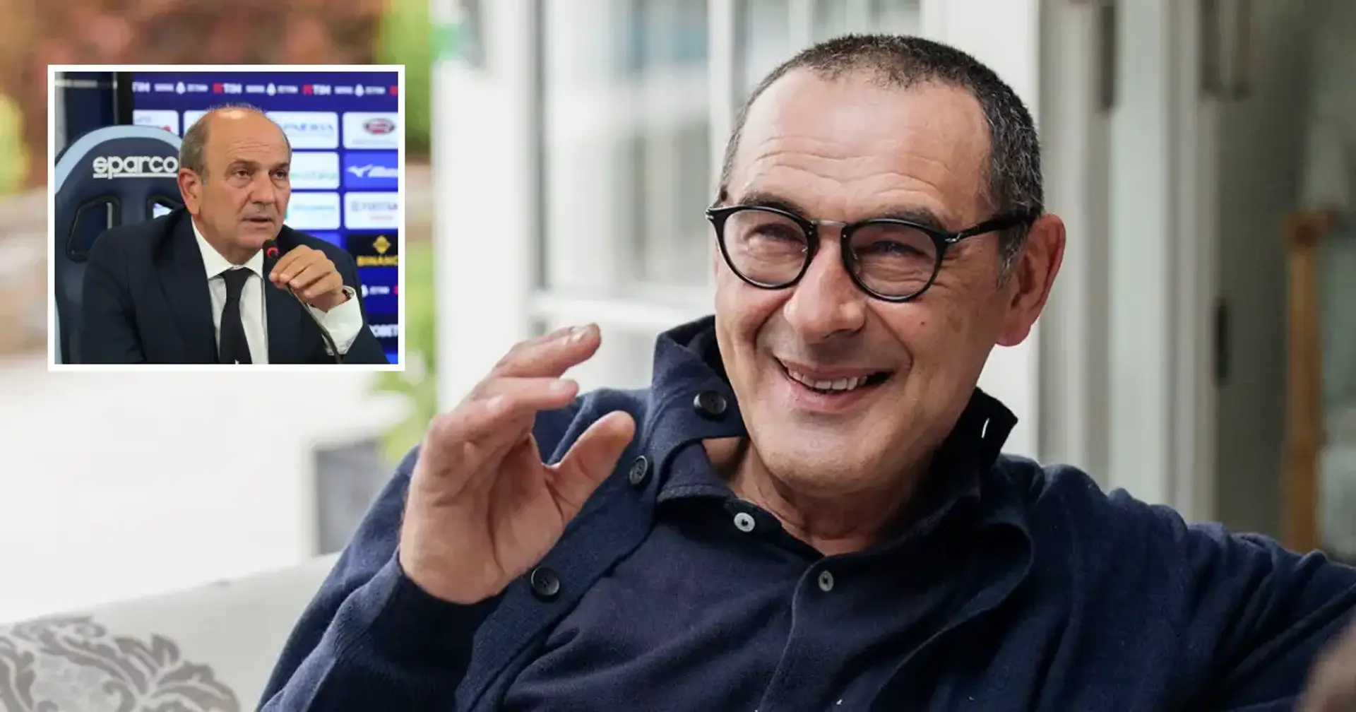 Lazio sporting director Fabiani confirms Maurizio Sarri’s return as ...