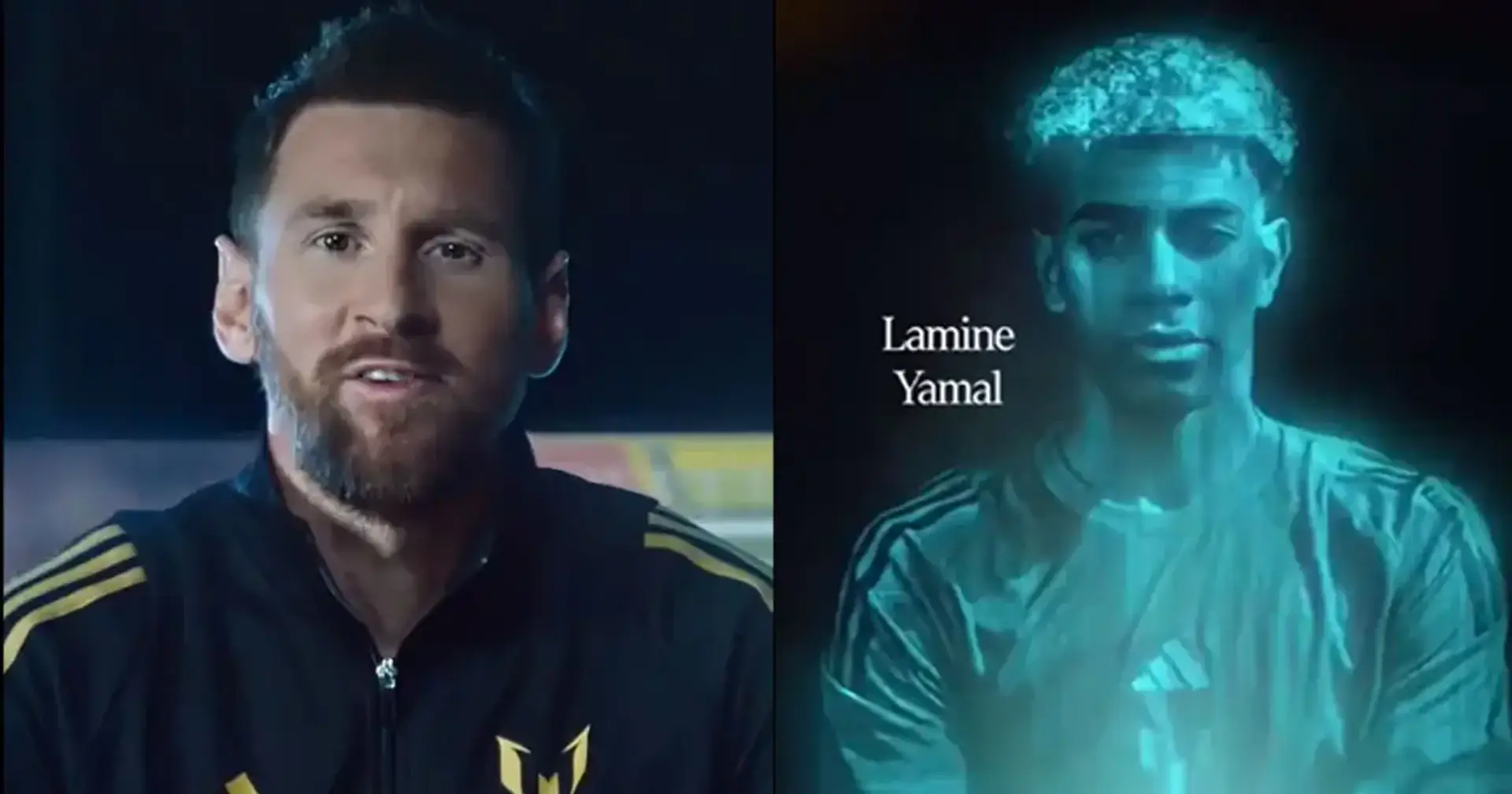 Lionel Messi selects Lamine Yamal to wear his special Messi +10 boots ...