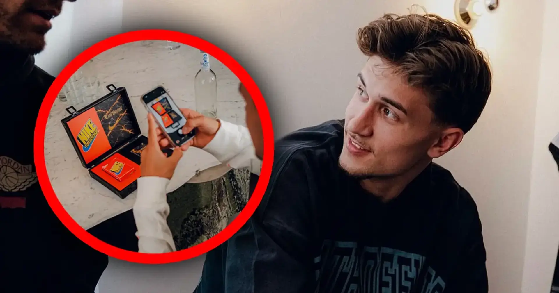 Tom Bischof bekommt zum Start der Zusammenarbeit mit Nike einen ...