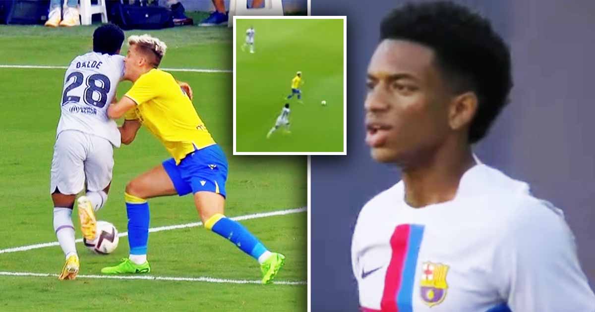Balde impresses fans with 4 particular episodes v Cadiz, we show them ...
