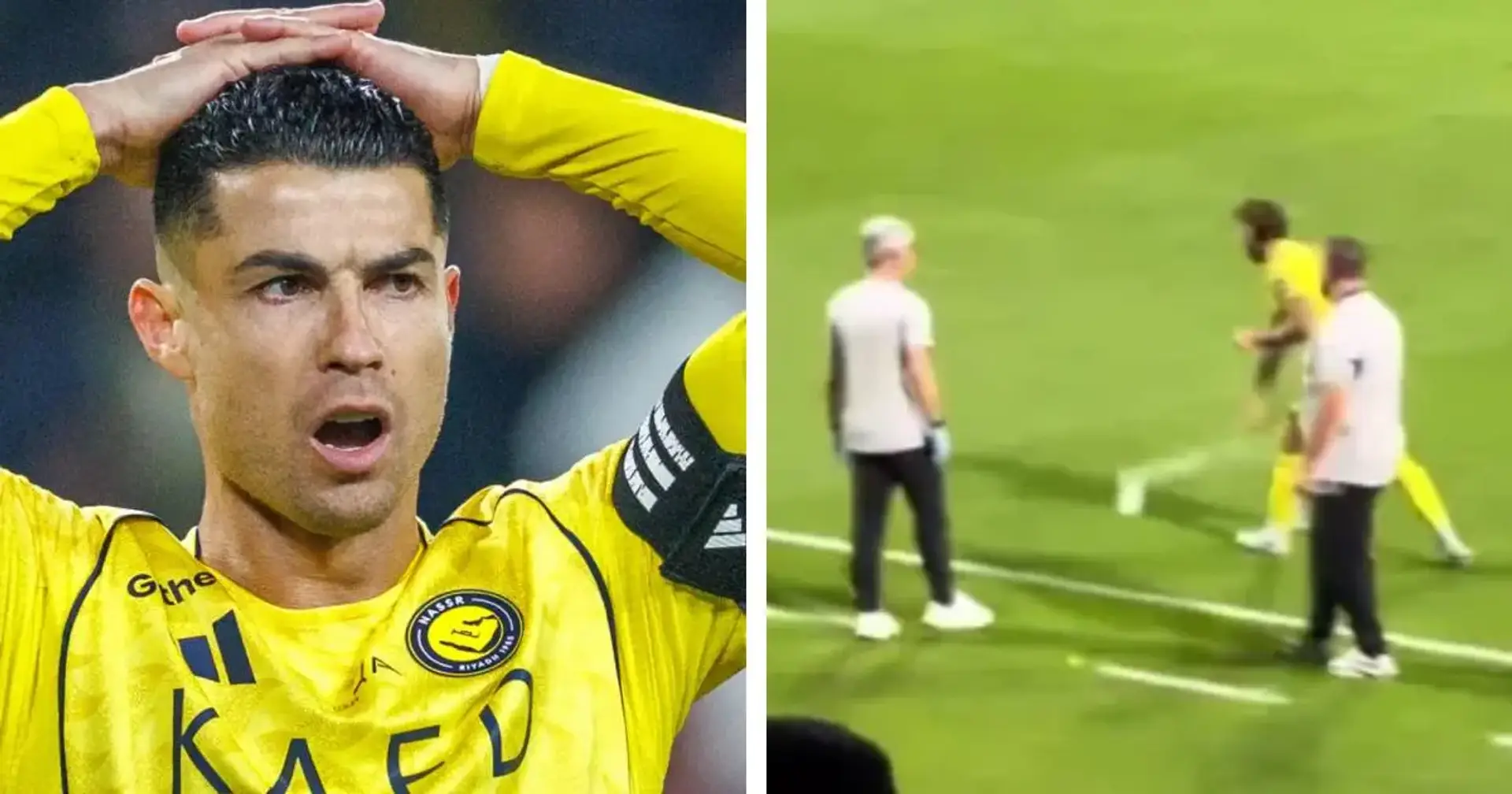 Le coéquipier de Cristiano Ronaldo pique une crise de colère contre l ...