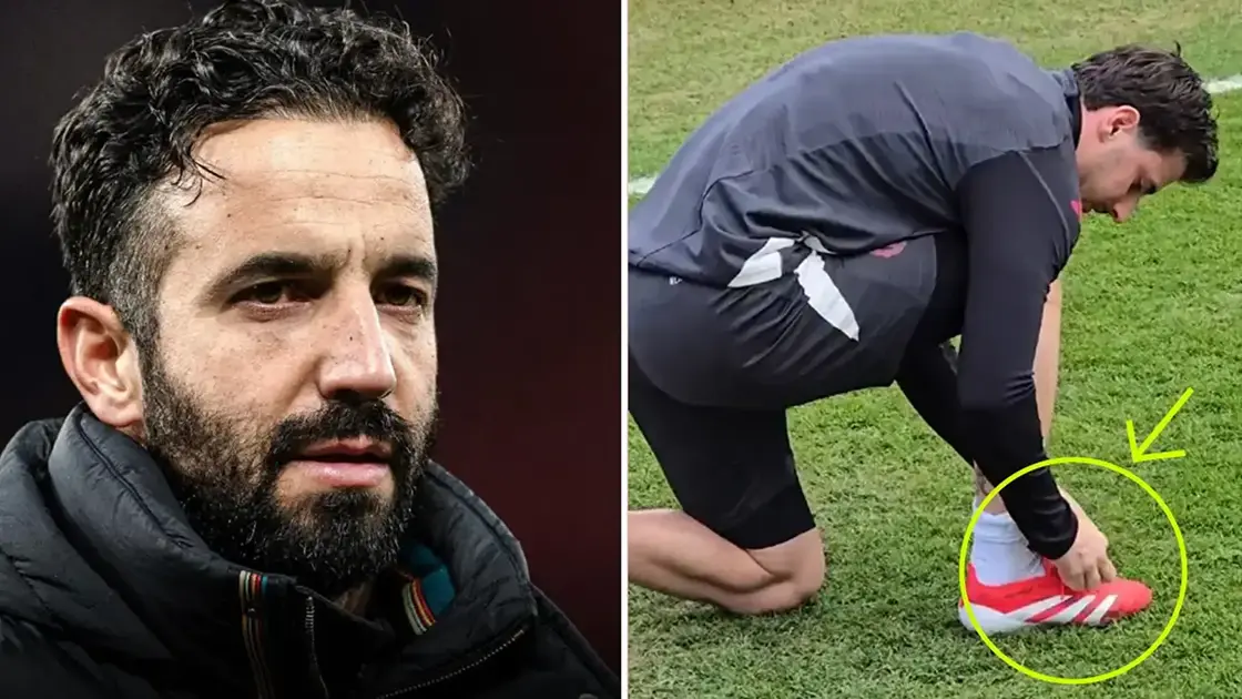 Desde el primer día, Amorim se dio cuenta de que el Manchester United ...