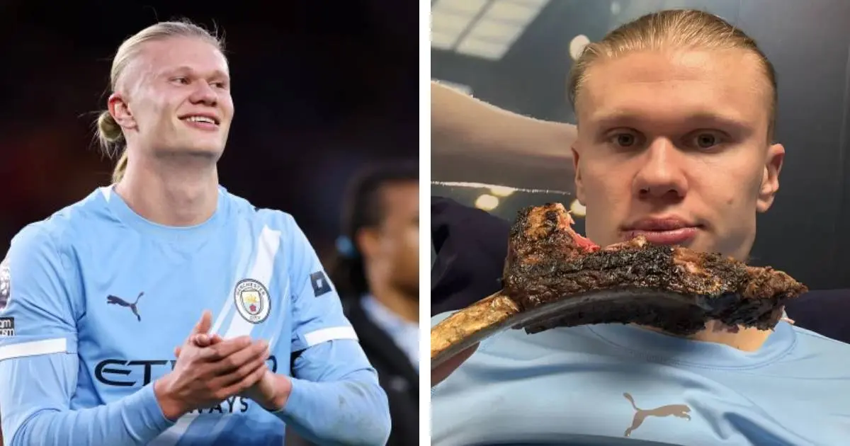 😅 Erling Haaland's meatball mania — Man City star causes food frenzy in ...