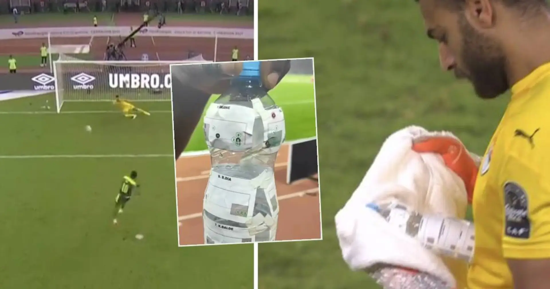 Egypt goalie leaves cheat bottle after AFCON final – it shows Mane's ...