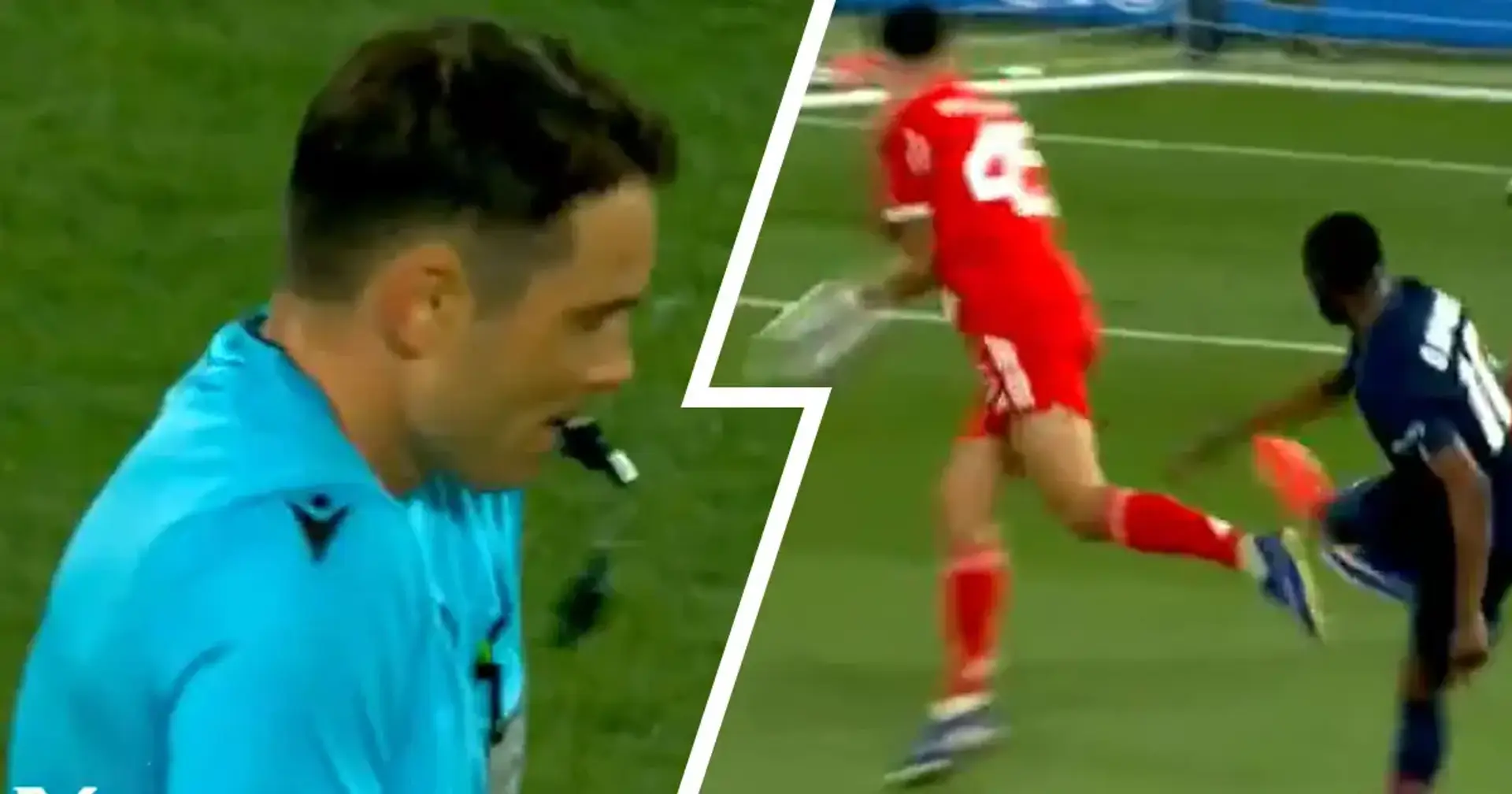 PSG demand penalty after Bayern Munich man Pavlovic commits handball ...