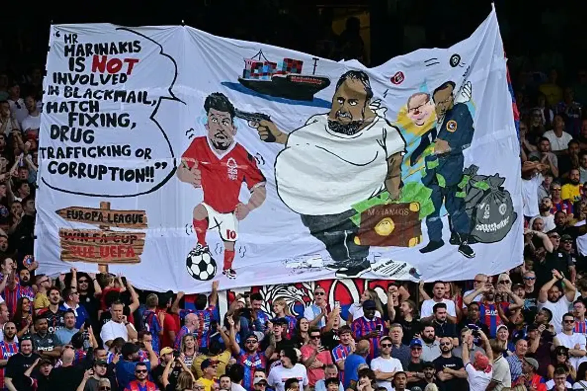 Crystal Palace fans take huge dig at Nottingham Forest owner Evangelos ...