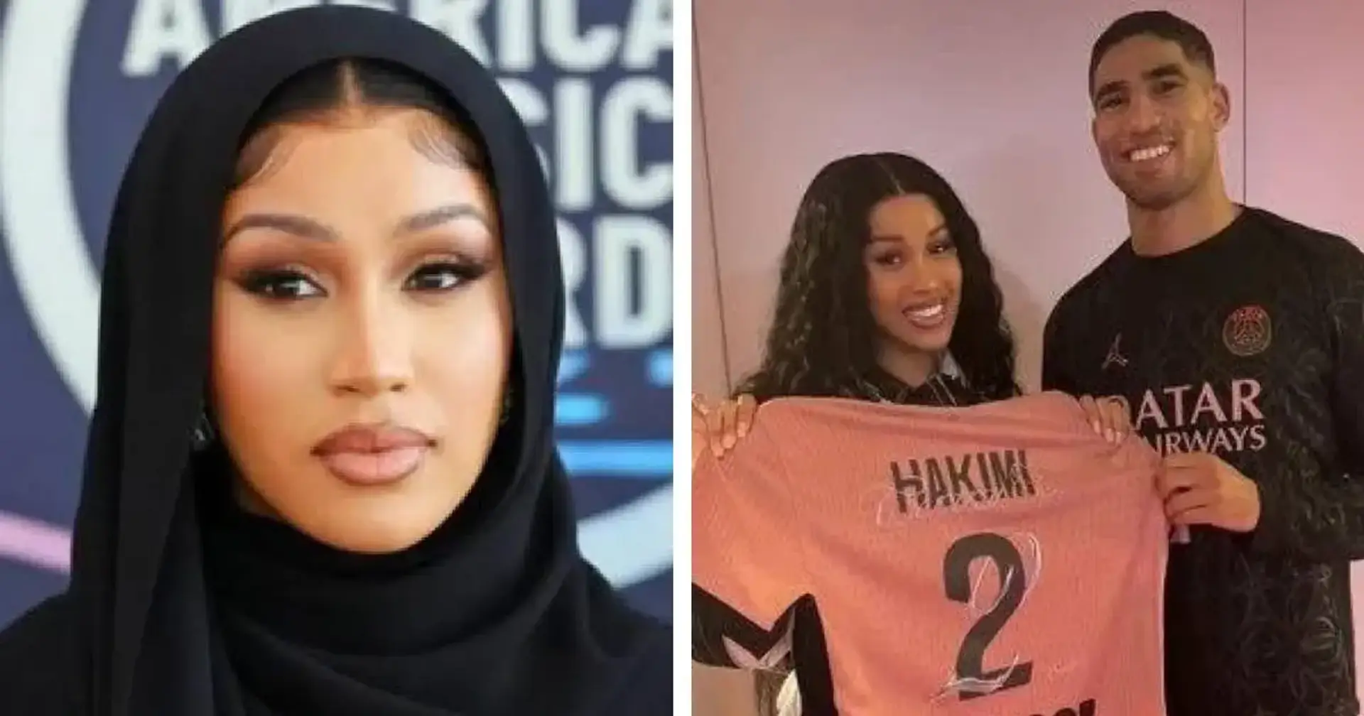 Cardi B & Achraf Hakimi spark dating rumours – fans react with memes ...