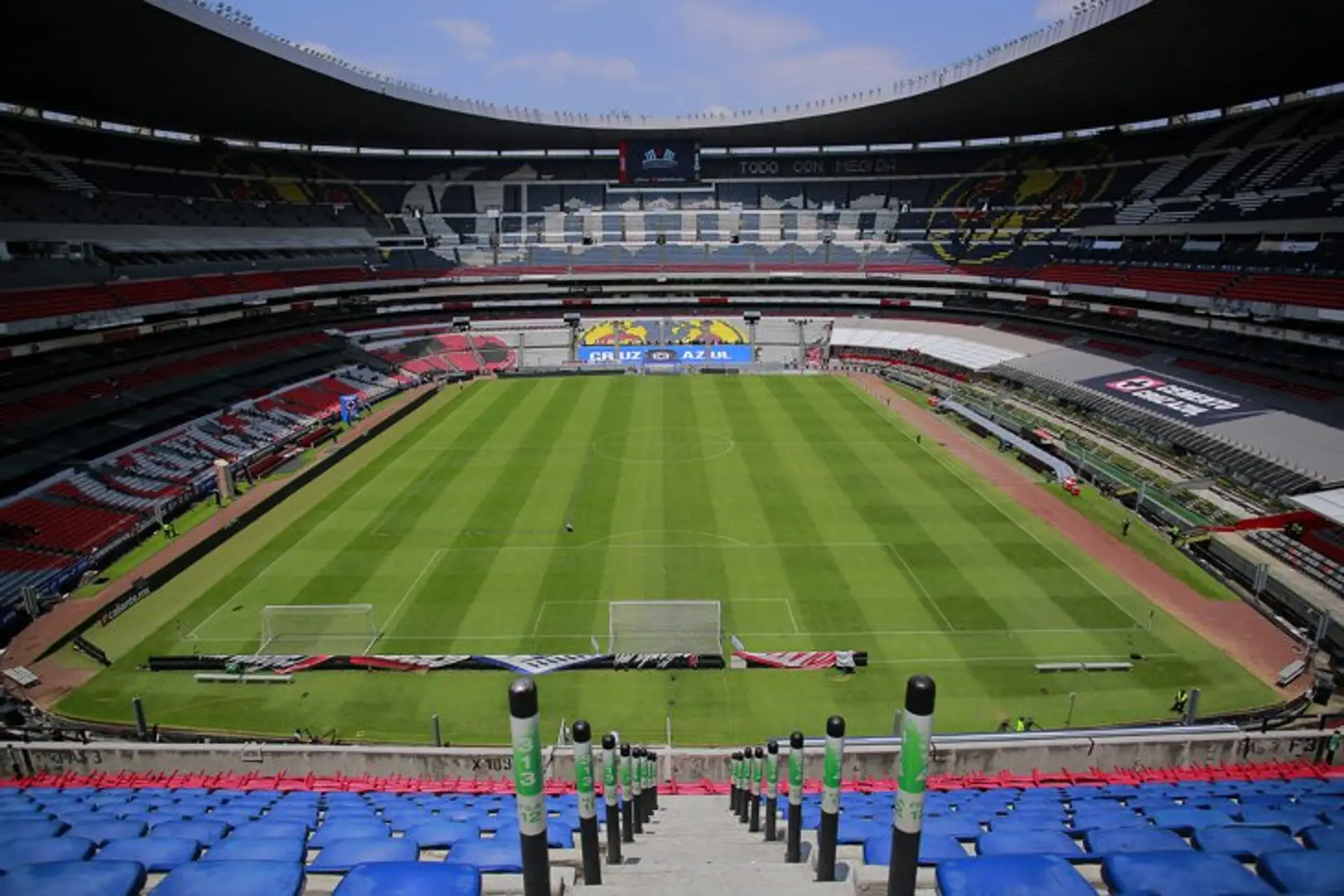 The legendary arena where the 2026 World Cup will open. And the final ...