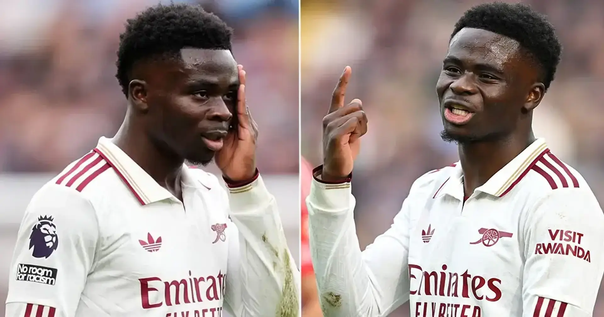 Aston Villa fans had a reason for booing Saka – here’s the meaning ...
