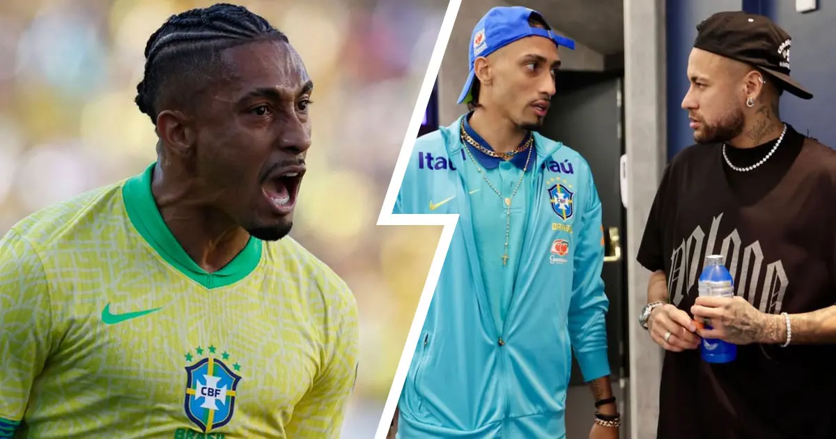 Raphinha shares sweet moment with Neymar before helping Brazil to World ...