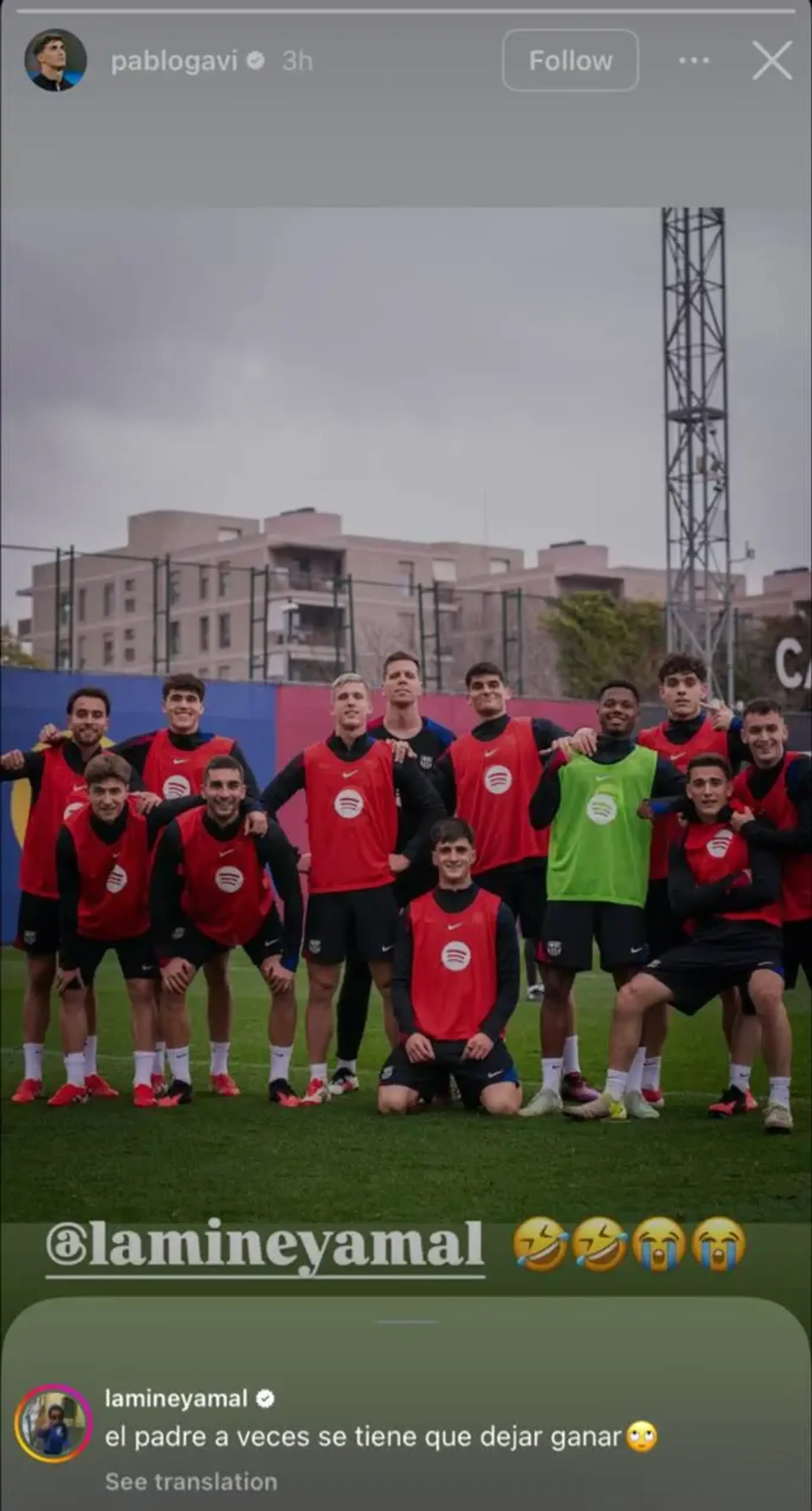 Gavi trolls Lamine Yamal for missing out on Barca’s winning team in ...