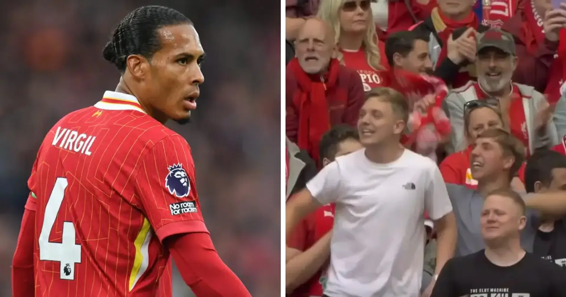 Caught on camera: Liverpool fans all smiles despite early goal from ...