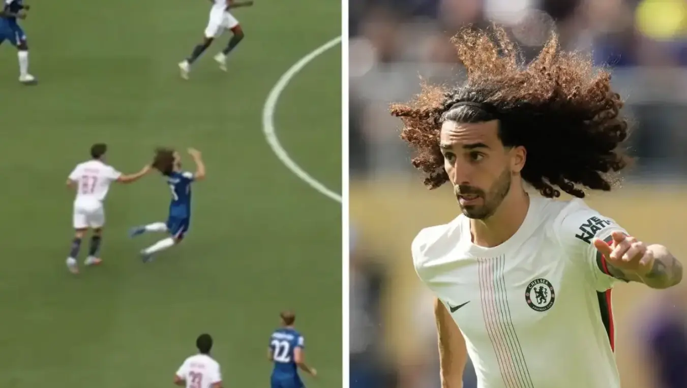 Cucurella’s cheat code – his hair: drew two red cards and triggered ...