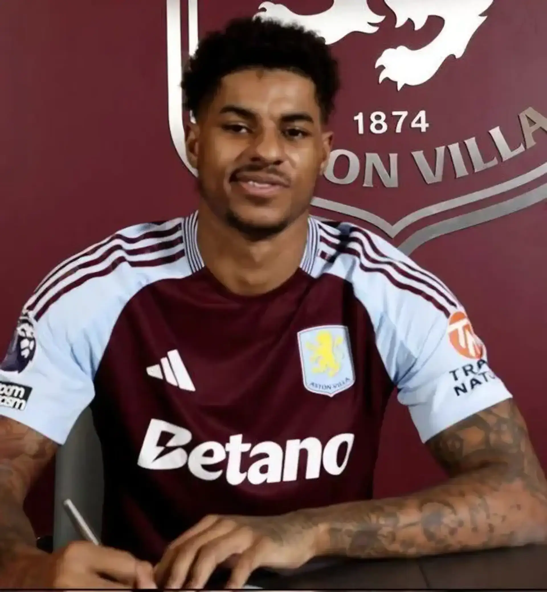 Marcus Rashford parece un hombre renacido en la presentación del ...
