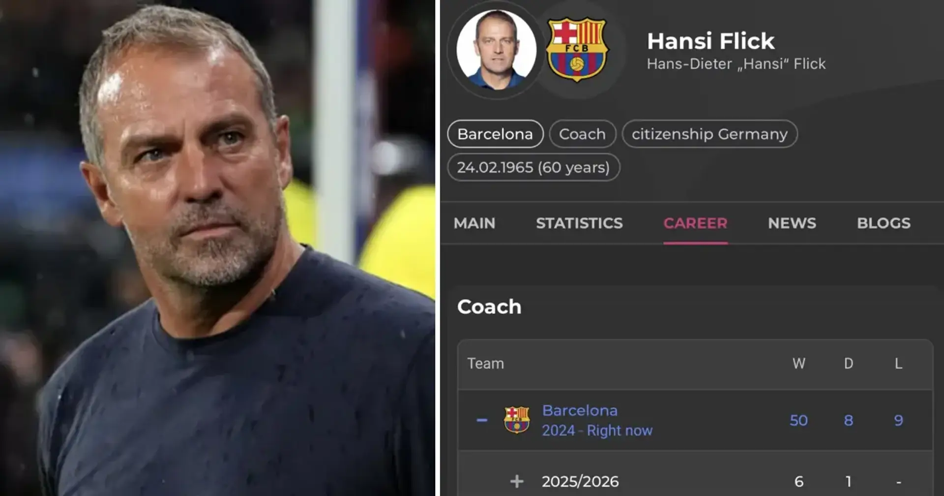 Hansi Flick ya suma 50 victorias como entrenador del Barcelona – ¿Era ...