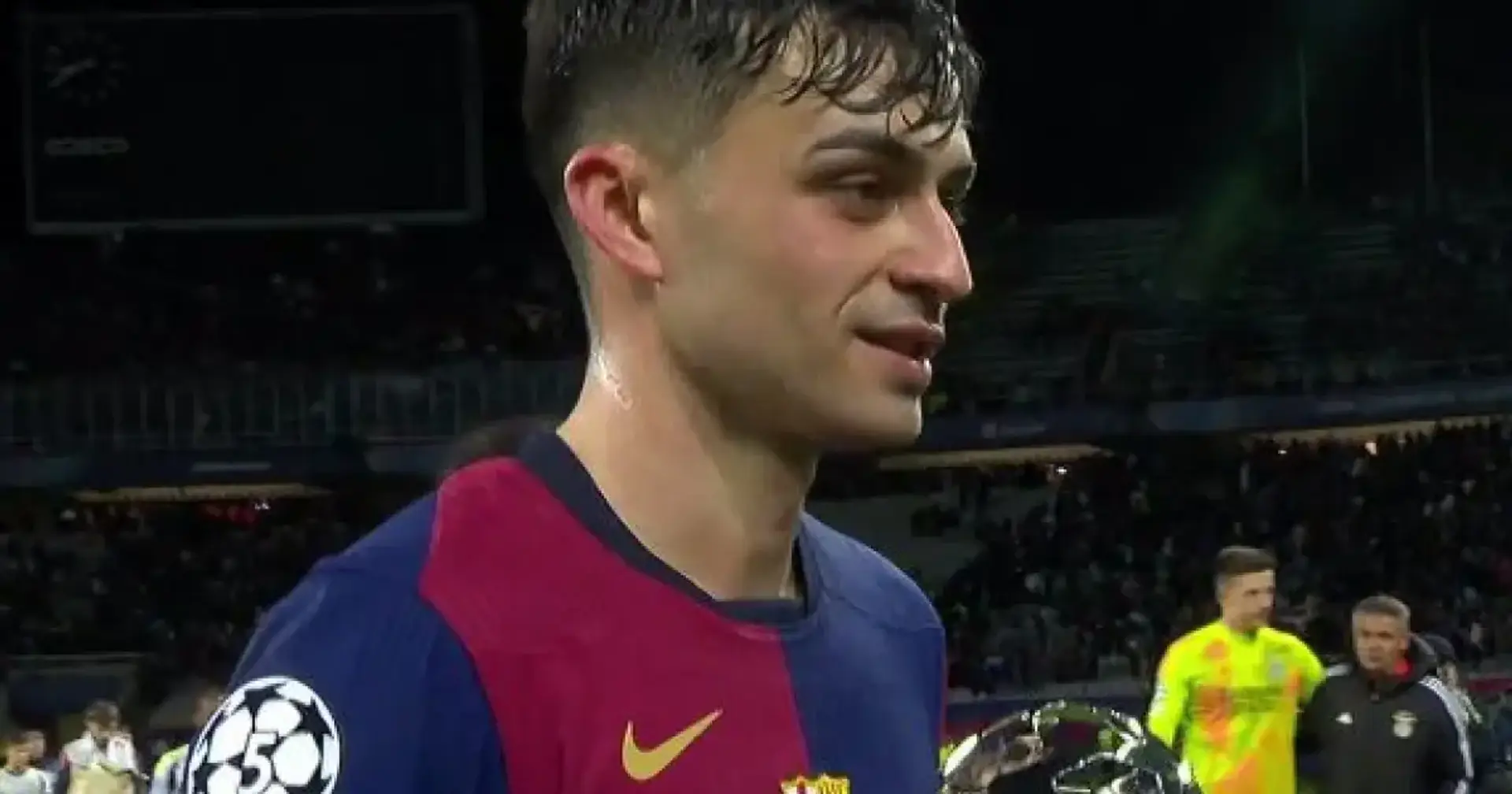 Pedri wins back-to-back Man of the Match awards against Benfica ...